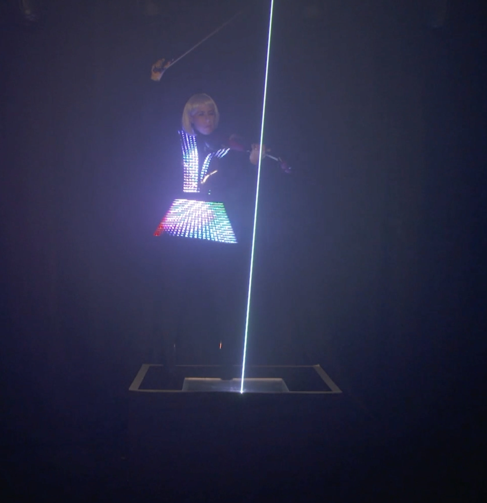 Gallery – Lumina the Laser and LED Violinist